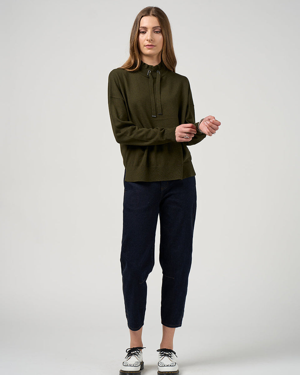 Madly Sweetly Circuit Sweater - Khaki – Gabriel's Fashion & Footwear ...