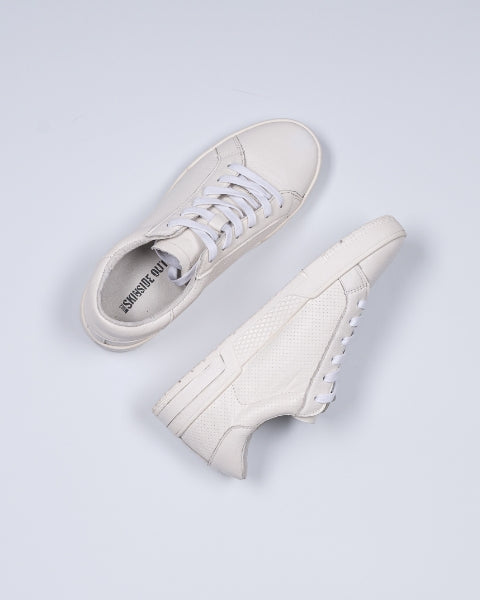 Skinside Out Queen White Lace up Sneaker – Gabriel's Fashion & Footwear ...